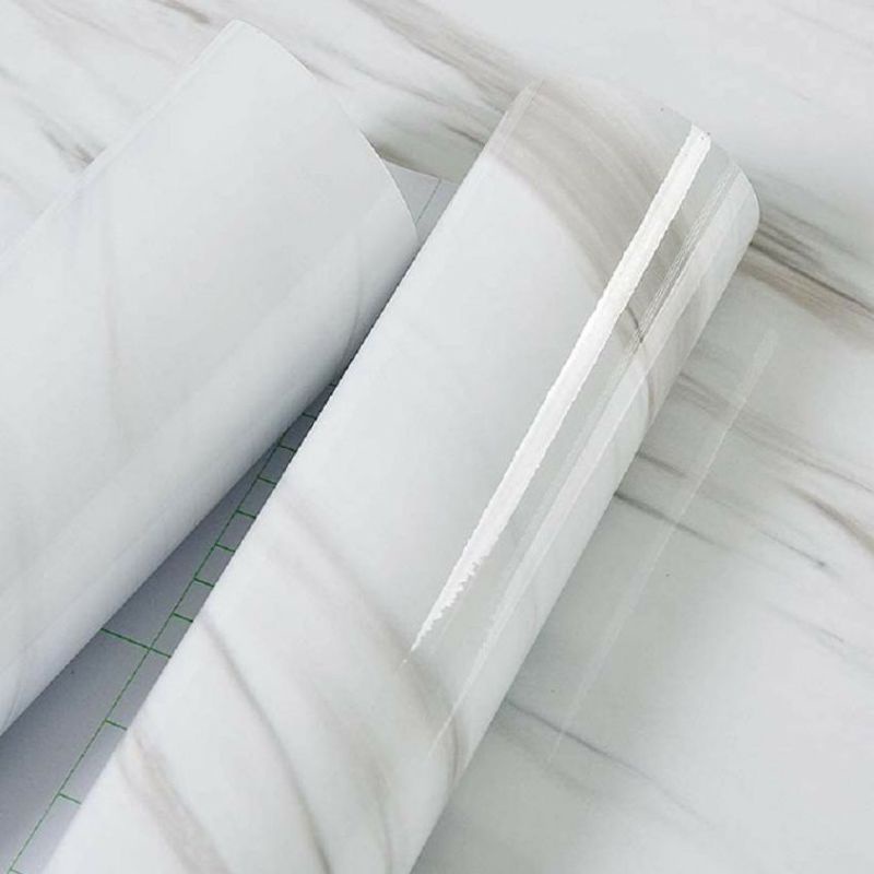 White marble motif stickers/wallpaper/table stickers/wall stickers ...