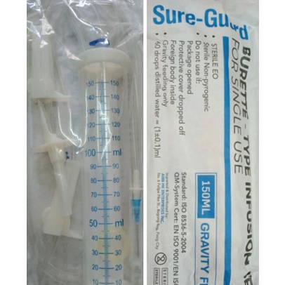 Soluset / Volumetric Solution Infusion Set 150ML (Sold per piece ...