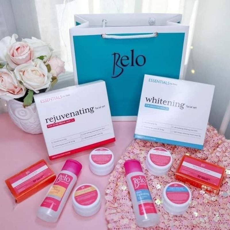 Belo Rejuvenating and whitening set w/Freebie | Shopee Philippines