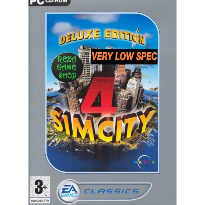 Simcity 4 Deluxe Edition | Dvd GAME Cd | Pc And LAPTOP Game | Gaming ...