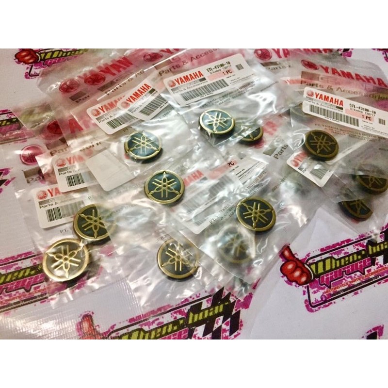 ORIGINAL YAMAHA EMBLEM LOGO GOLD EDITION | Shopee Philippines