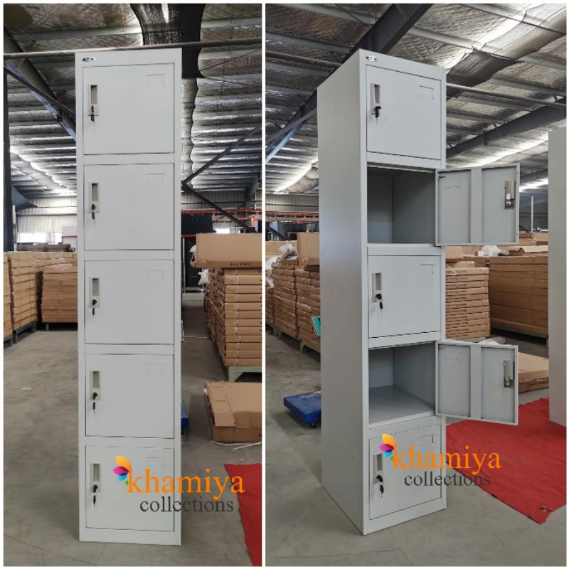 5 DOORS Tower Locker, Office Locker, Gym Cabinet, Shoe Cabinet, School ...