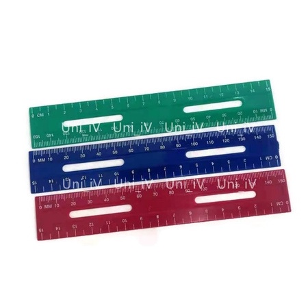 Colour Plastic Ruler 15cm Pembaris Plastik | Shopee Philippines