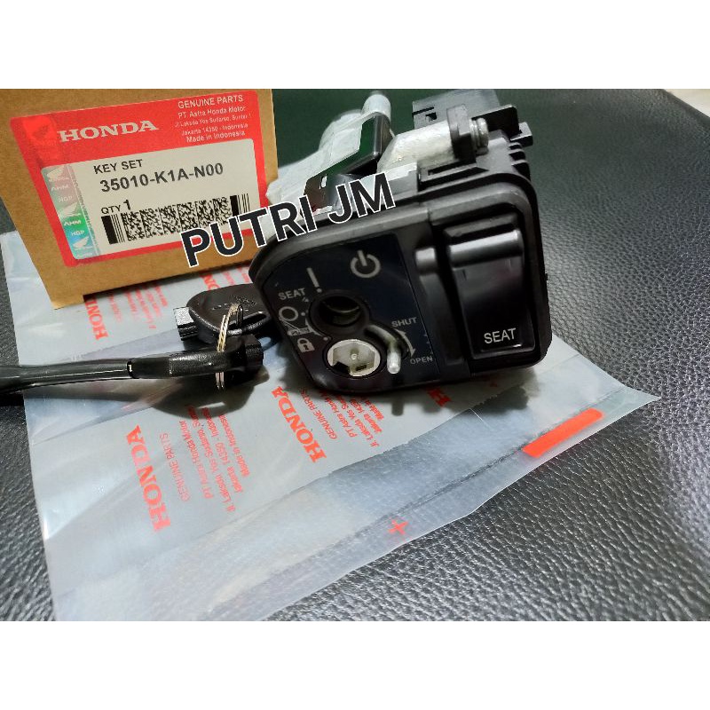 Original 2020 genio beat led scoopy ignition key set | Shopee Philippines