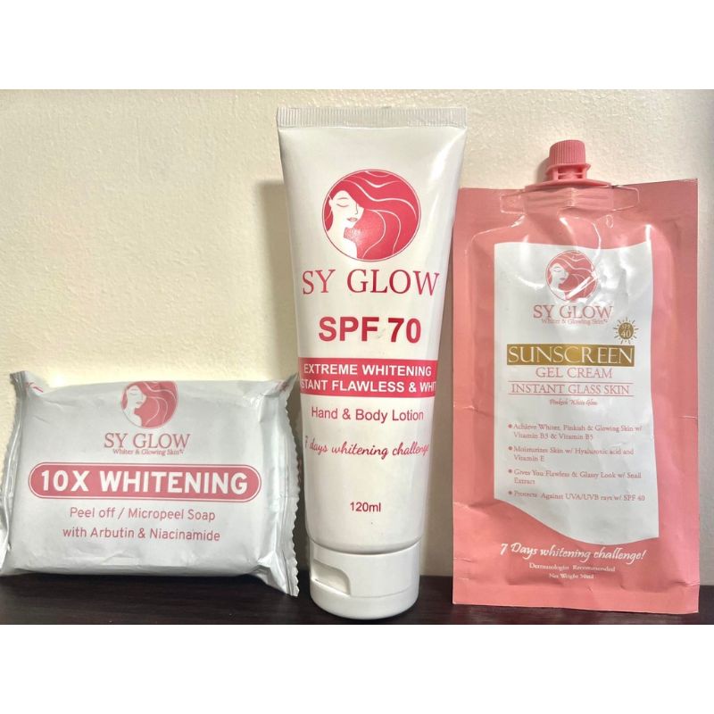 SY GLOW SET O WHITENING SET | Shopee Philippines