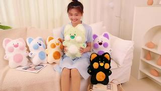 50CM Cute Kitten DuDu Cat Plush Doll Kids Toy Fluffy Doll Plushie ...