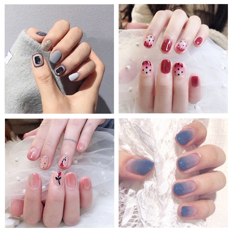 (Not UV Sticker) DA201-220 Finger DIY Normal Nail Sticker Fashion ...