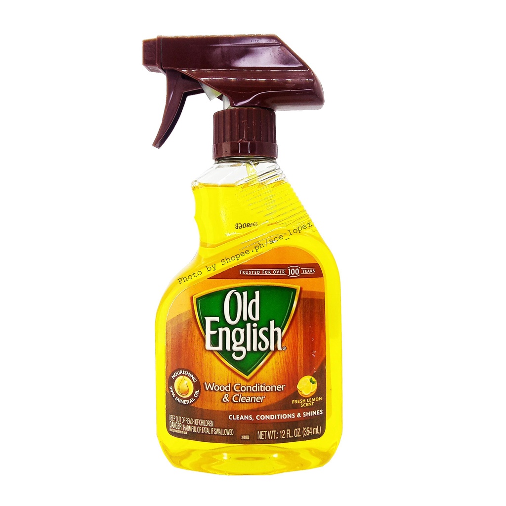 Old English Wood Conditioner & Cleaner 12 oz 354ml _ALS2127 | Shopee ...