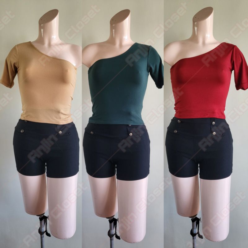 One Side Short Sleeve | Shopee Philippines