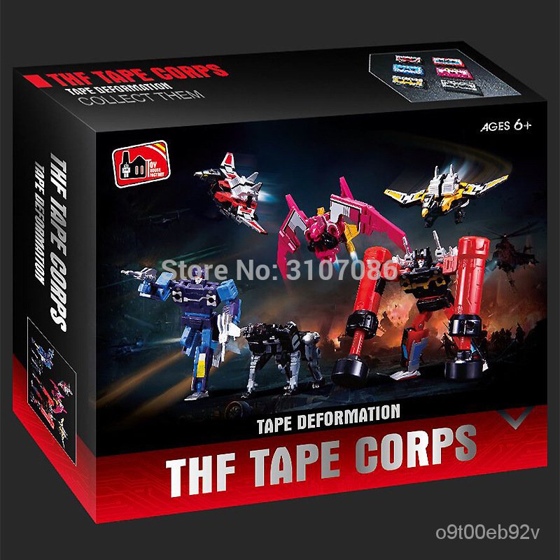 THF Transformation Soundwave G1 Six Tape Troop - Mindwipe Rumble Frenzy ...