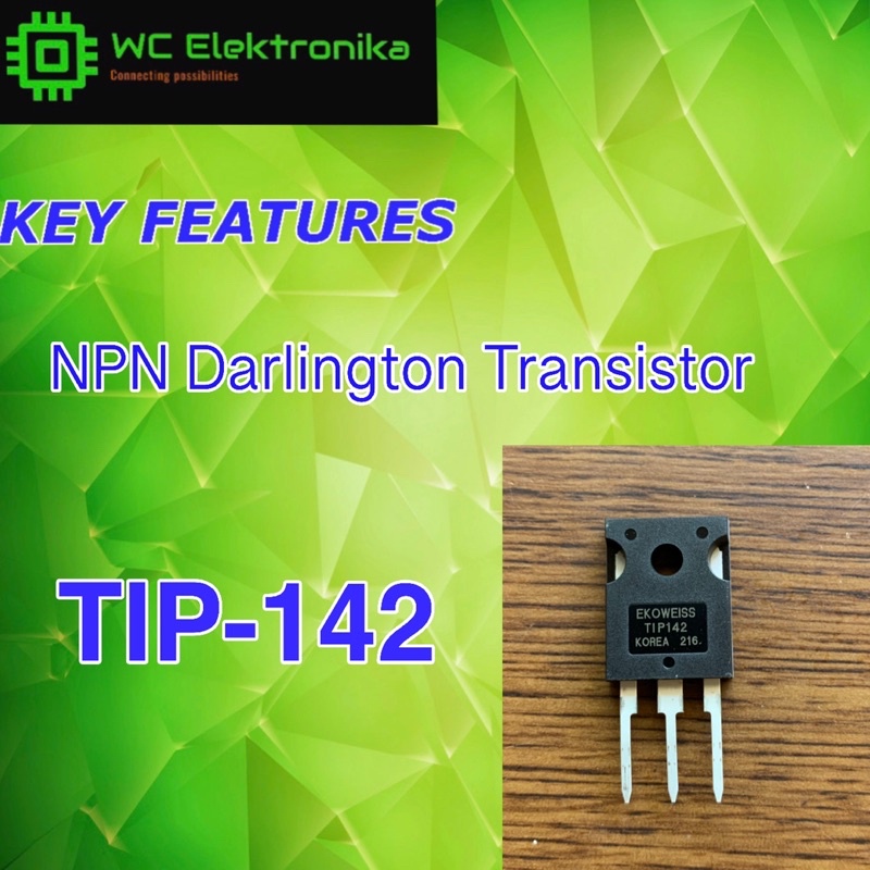TIP-142 TIP142 TIP 142 NPN DARLINGTON TRANSISTOR 1PC | Shopee Philippines