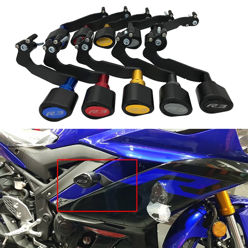 YZF R3 2019 Crash Slider Protectors Sliders Protector For YAMAHA YZF R3 ...