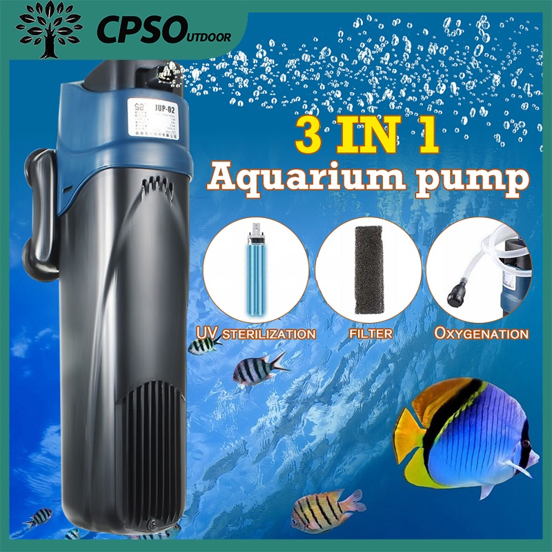 Spot sale (COD) Cosmic UV Filtration Pump Aquarium UV Sterilization ...