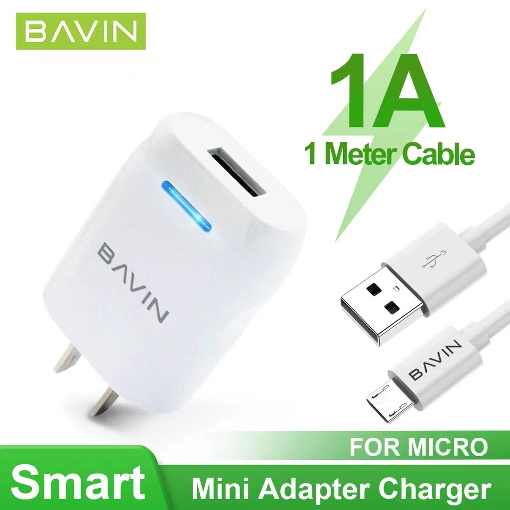 Gudoo Original BAVIN Fast Charger Adapter with Cable For Phone Android ...
