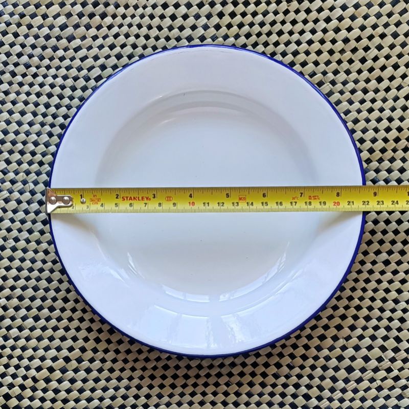 (1pc) Vintage Sartin Losa Enamel Plate Plato Platito 18cm/22cm | Shopee ...