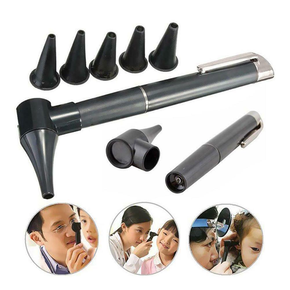 Portable Medical Diagnostic Ear Light Otoscope Magnifying Pen Ear Nose ...