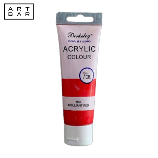 Berkeley Acrylic Color 904 75ml Brilliant Red (Paint) - Art Bar PH ...