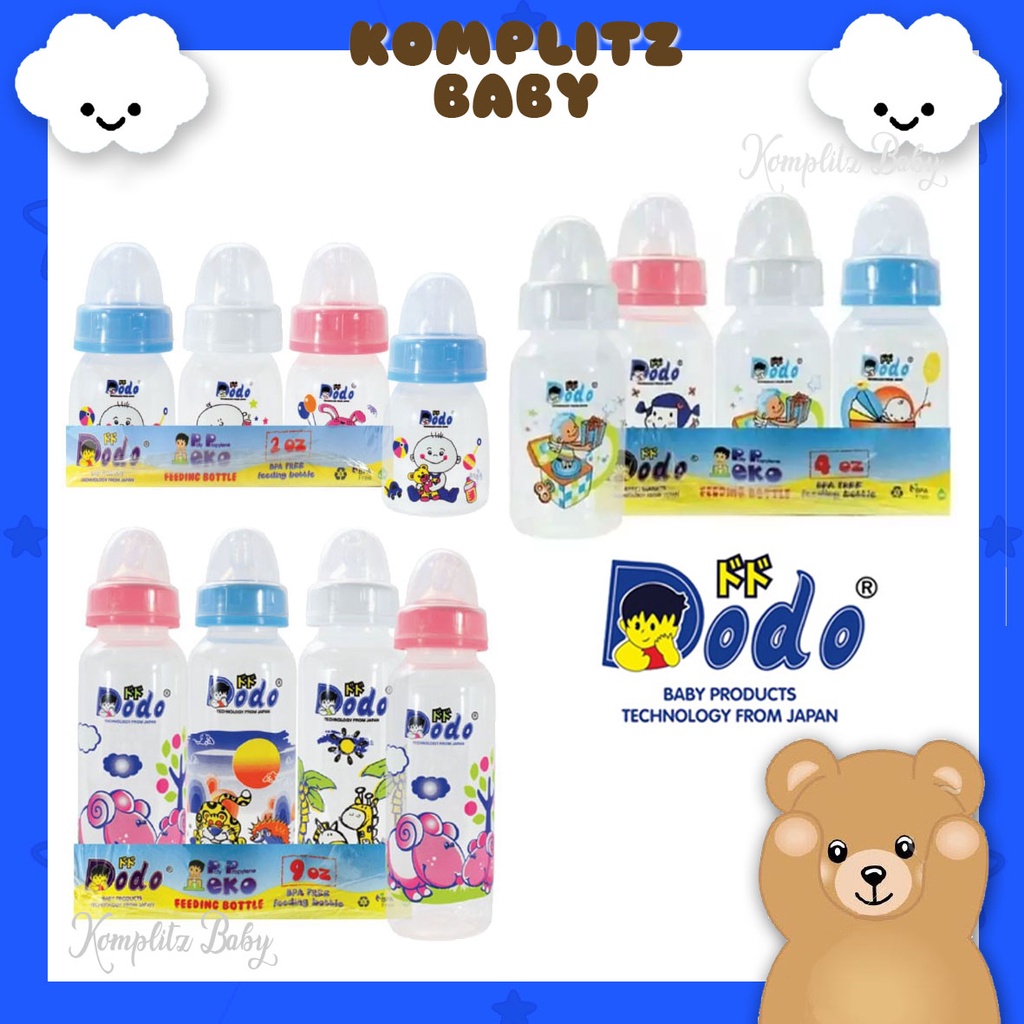 Dodo Eco / Pahe Milk Bottle 60ml / 120ml / 240ml | Shopee Philippines