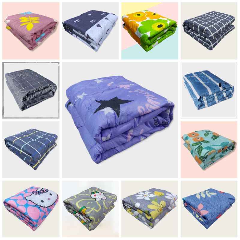 Double Size US Cotton Comforter (150*200cm) | Shopee Philippines