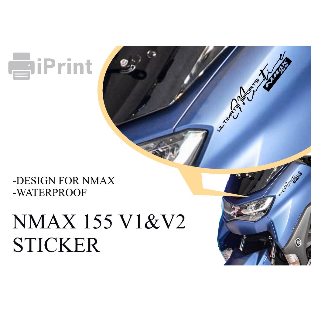 Nmax Decals, Nmax Sticker (Matic) - For V1&V2, Waterproof Sticker, Cut ...