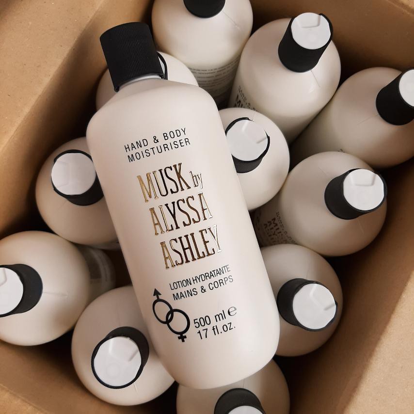 Alyssa Ashley White Musk Lotion 500ml / 750ml | Shopee Philippines