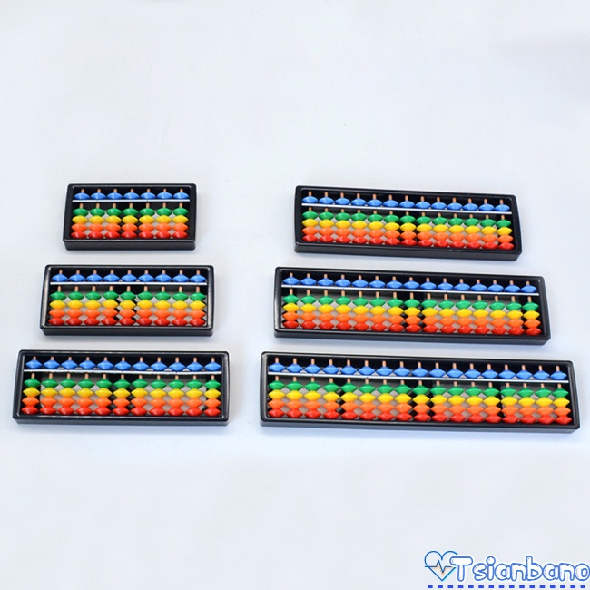 TS Kids Abacus Rainbow Bead Arithmetic Counting Tool For Kids ...