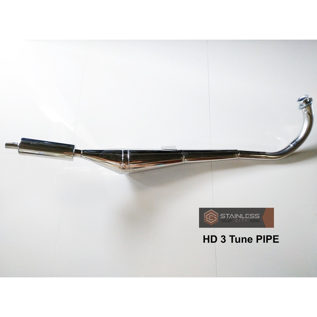 Hd3/Brutus Tune Pipe Stainless Kawasaki | Shopee Philippines