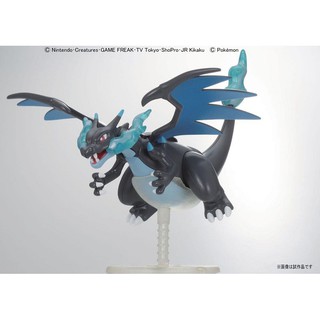 Pokemon Model Kit: Mega Charizard (Lizardon) X | Shopee Philippines