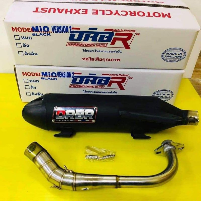 Orbr V2 Chicken Power Pipe for HondaBeat/Mxi125 /MioI125/Mio Soul i 125 ...