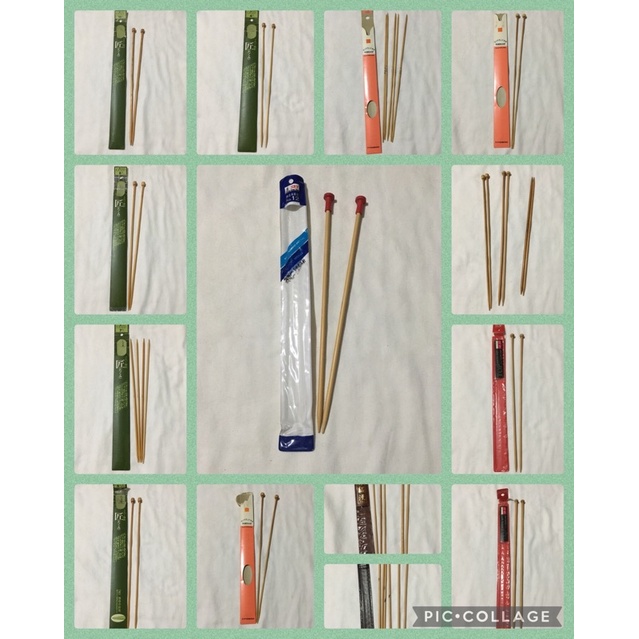 Japan Authentic Bamboo Knitting Needles Brands from Clover, Diamond ...