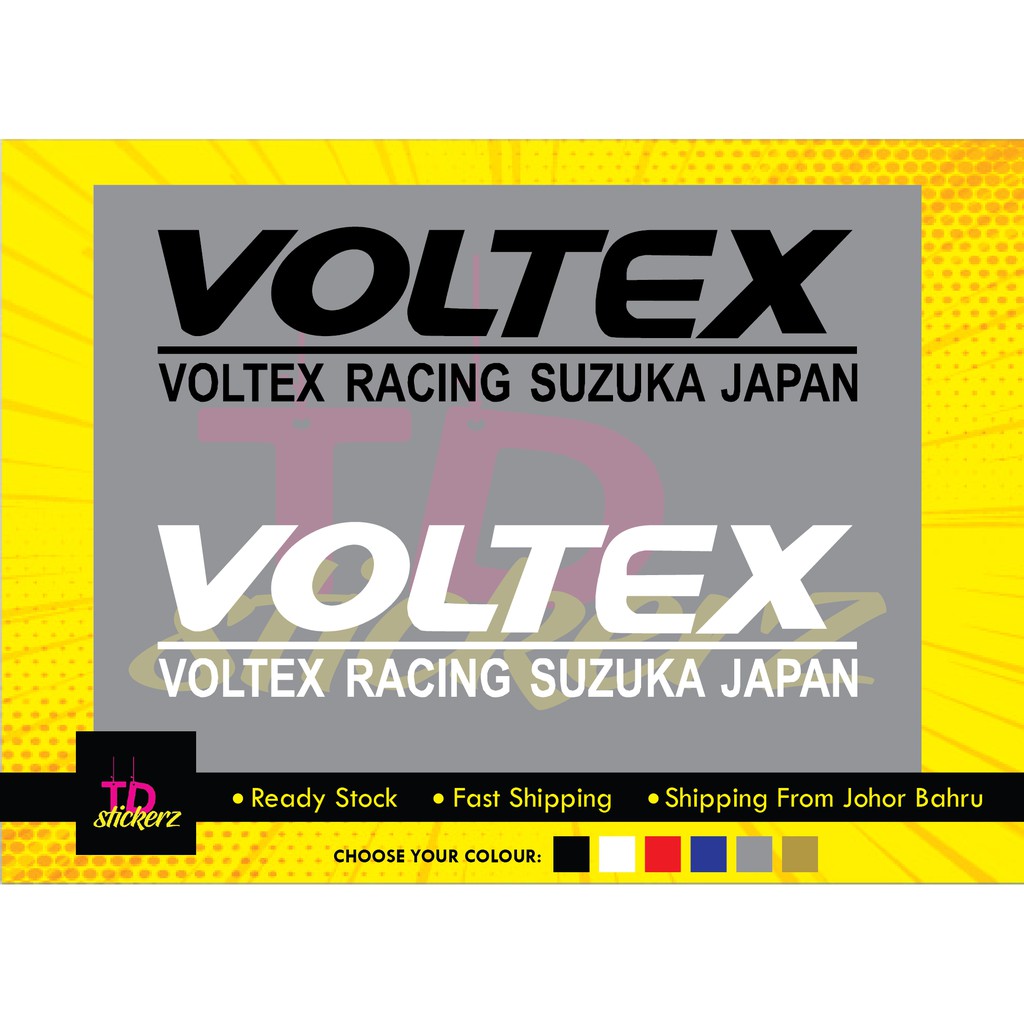 VOLTEX DECAL LOGO STICKER | Shopee Philippines