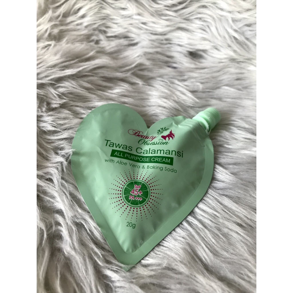 Tawas Calamansi Cream 20g Beauty obsession ( New Packaging) | Shopee ...