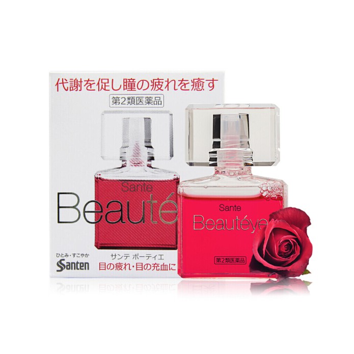 Japan imported Santen fx eye drops rose eye drops santen FX rose ...