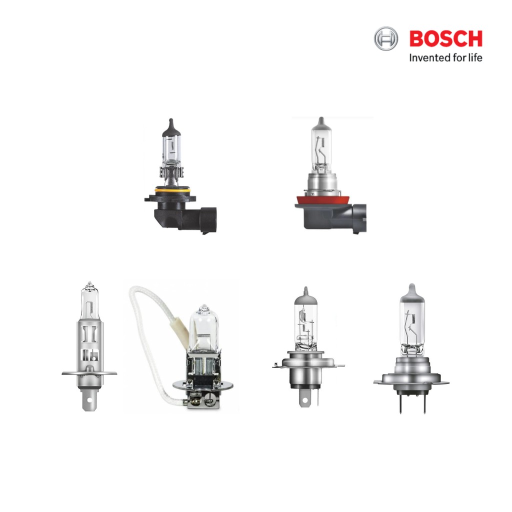Bosch Halogen Light Bulb 12V - H1 / H3 / H4 / H7 / H11 / HB3 / HB4 ...