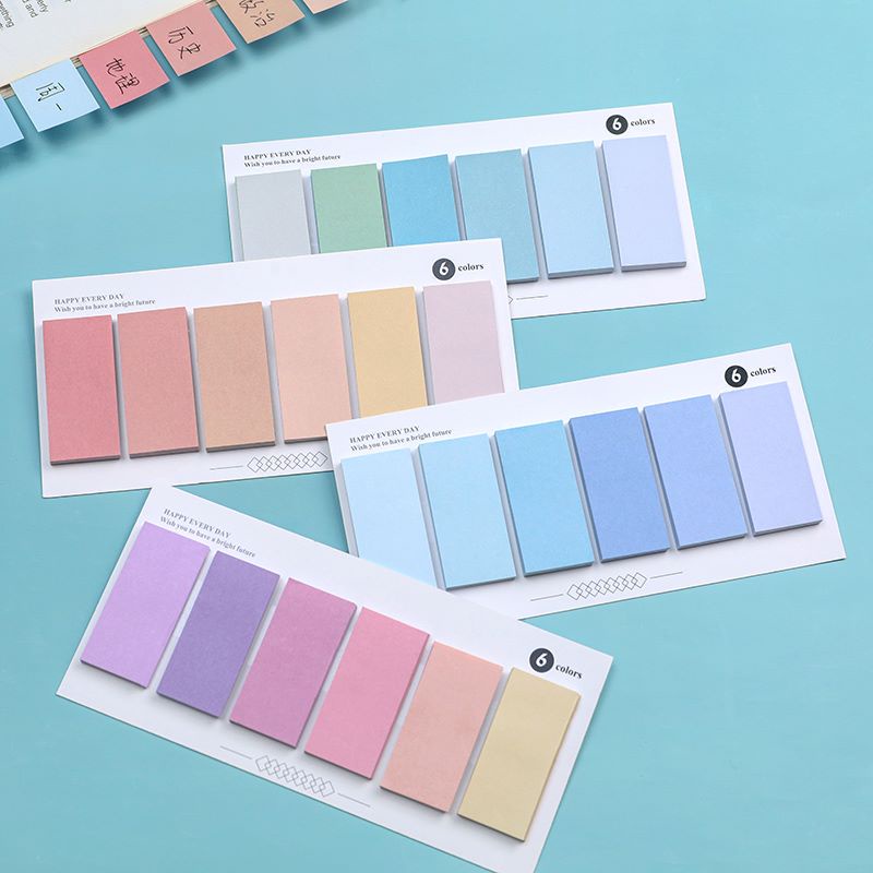 120 Sheets Color Notebook Planner Bookmark Sticky Notes Sticker Marker ...