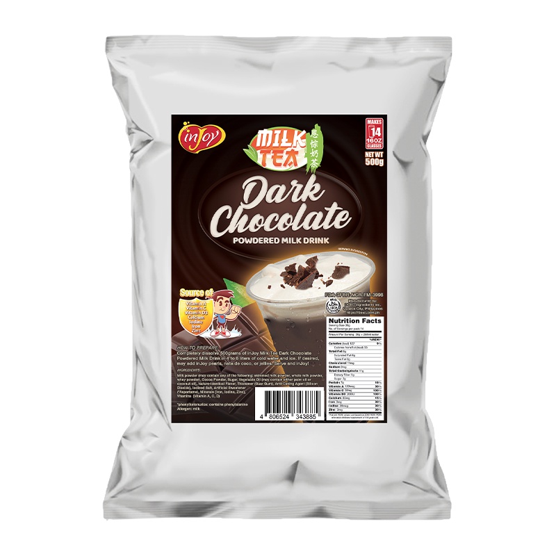 INJOY DARK CHOCO 500G | Shopee Philippines