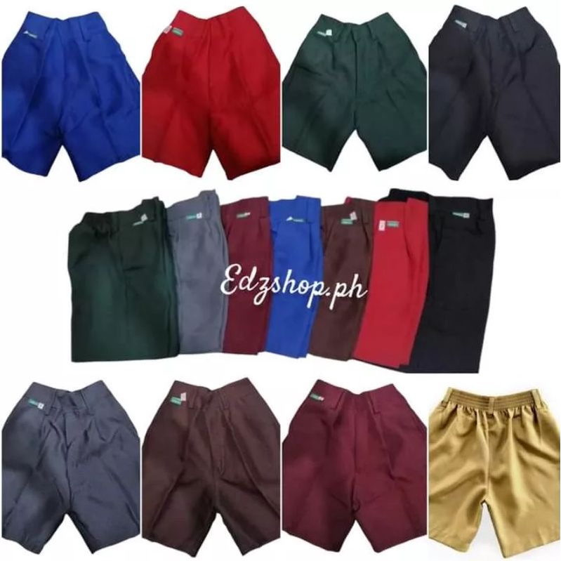 School Uniform Shorts All Colors Available | Shopee Philippines