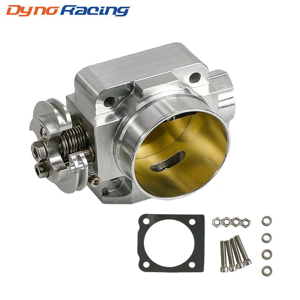 70mm THROTTLE BODY For Mitsubishi Evo 4 5 6 4G63 70mm Uprated Racing ...