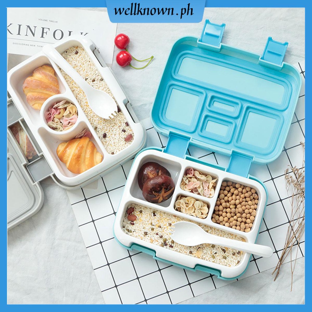 Bento Box for Kids Lunch Box 800ml Bento Lunch Box with 5 Compartments ...