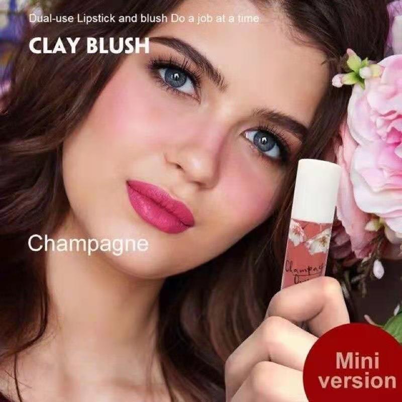New Sunisa/Organic Clay Blush 2in1 Cheeck & Lip Matte Clay Blush 30g | Shopee Philippines