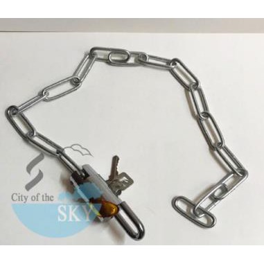 Chain & padlock long :65cm | Shopee Philippines