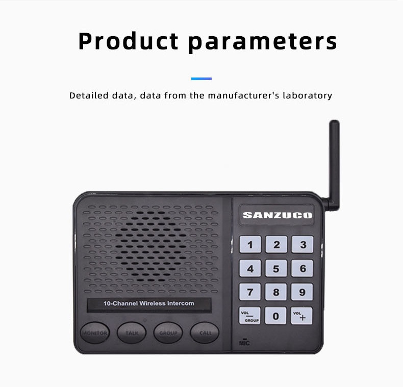 [Ready stock] Room to Room Intercoms Wireless for Home and Business ...