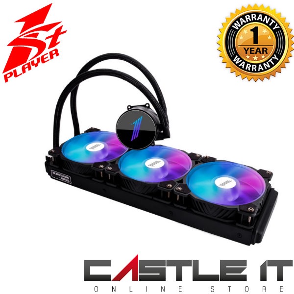 1st Player TS360 390MM Thunderstorm All-in-One AIO CPU Liquid Cooler ...