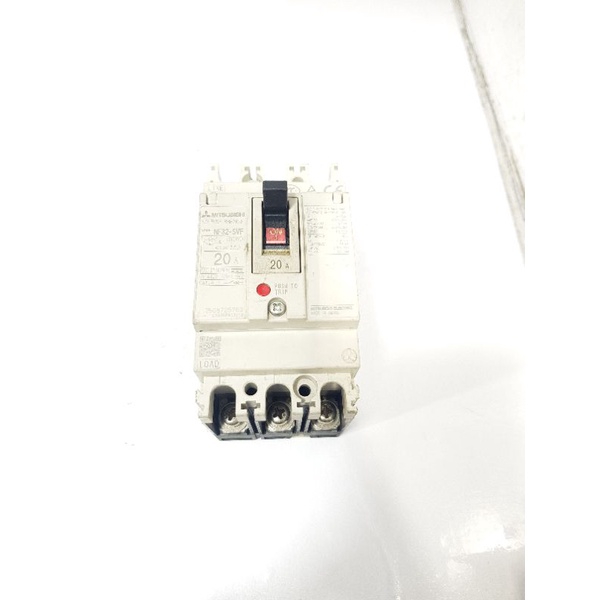Circuit Breaker 3Phase 5A,10A,15A,20A NF32-SVF MCCB MITSUBISHI(Original ...