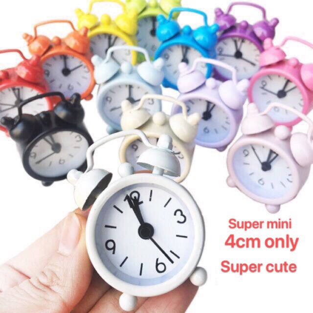 Kawaii！Korean Fashion Super Mini alarm clock | Shopee Philippines