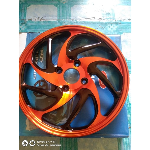 side wheel mags only Tornado orange | Shopee Philippines