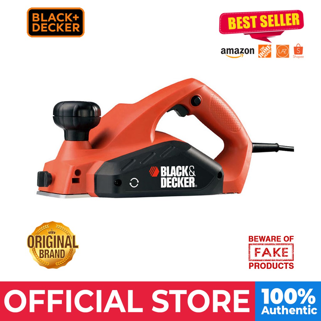 Black and Decker 650W Rebating Planer (KW712-QS) | Shopee Philippines
