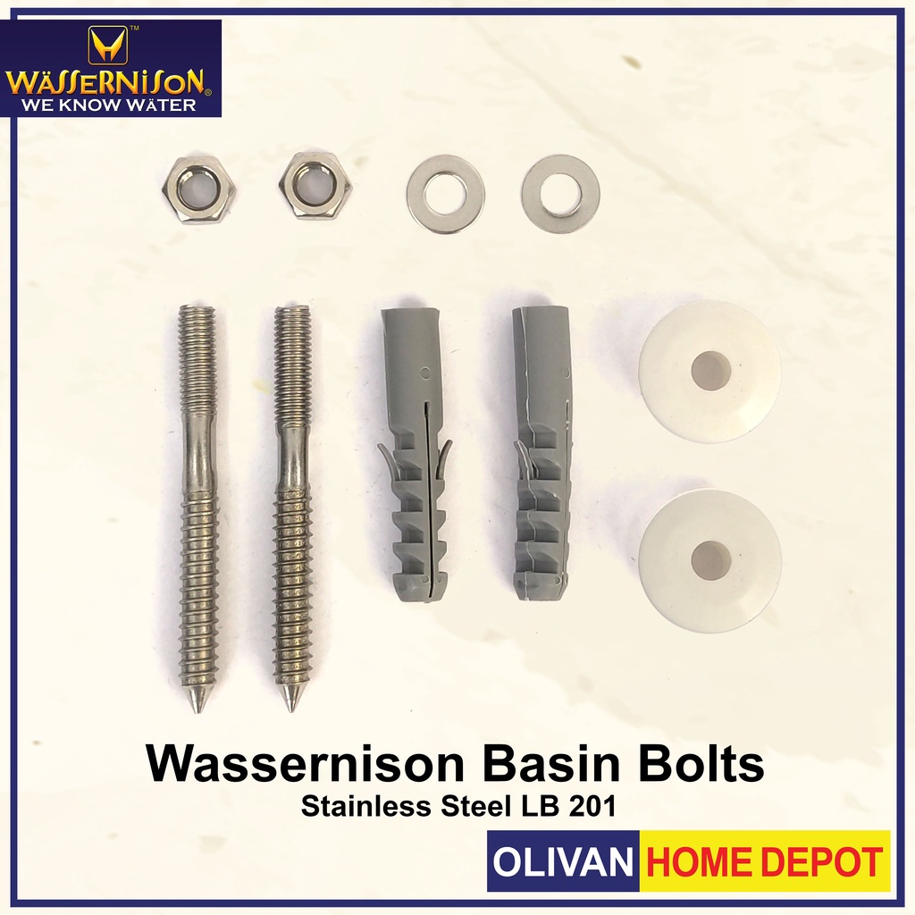 WASSERNISON Stainless Basin Bolts for Sink LB 201 | Shopee Philippines