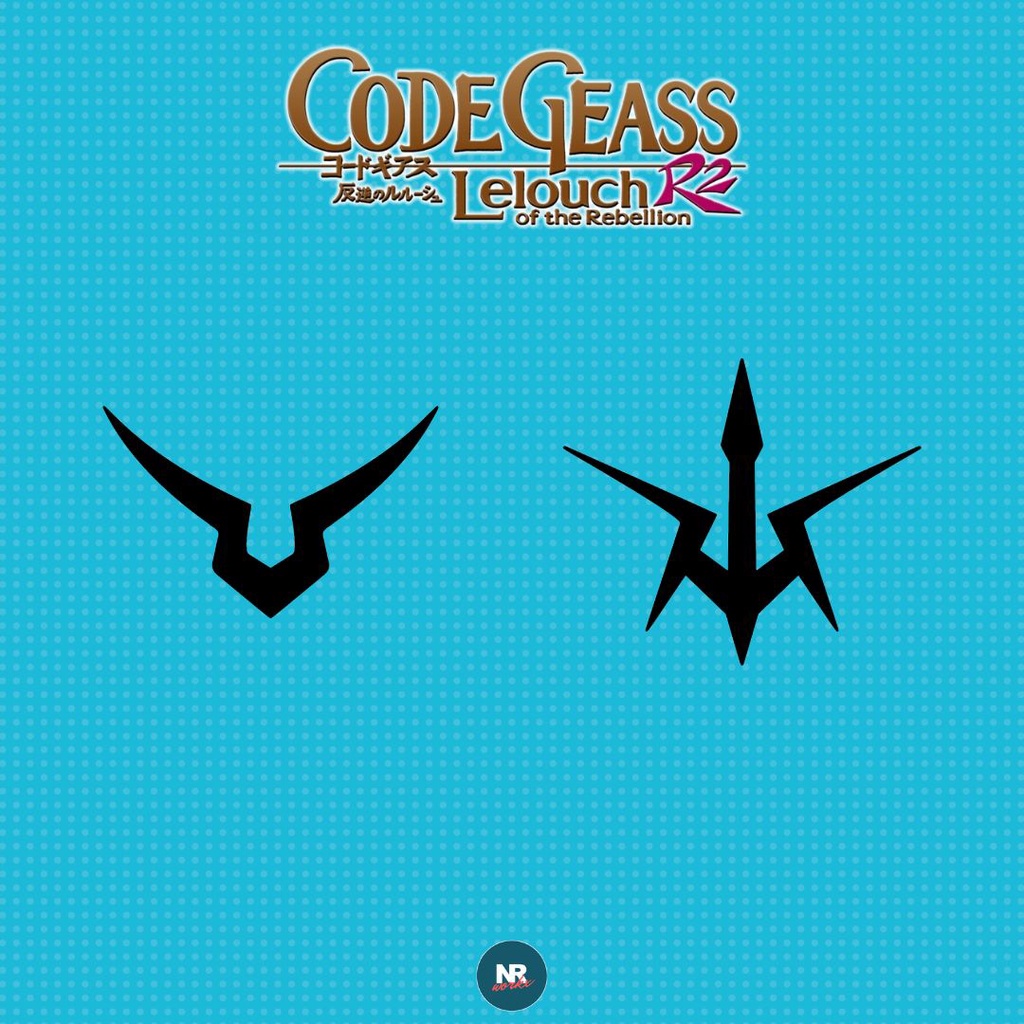 Code Geass Black Knights Logo Vinyl Decal Sticker Anime | Shopee ...
