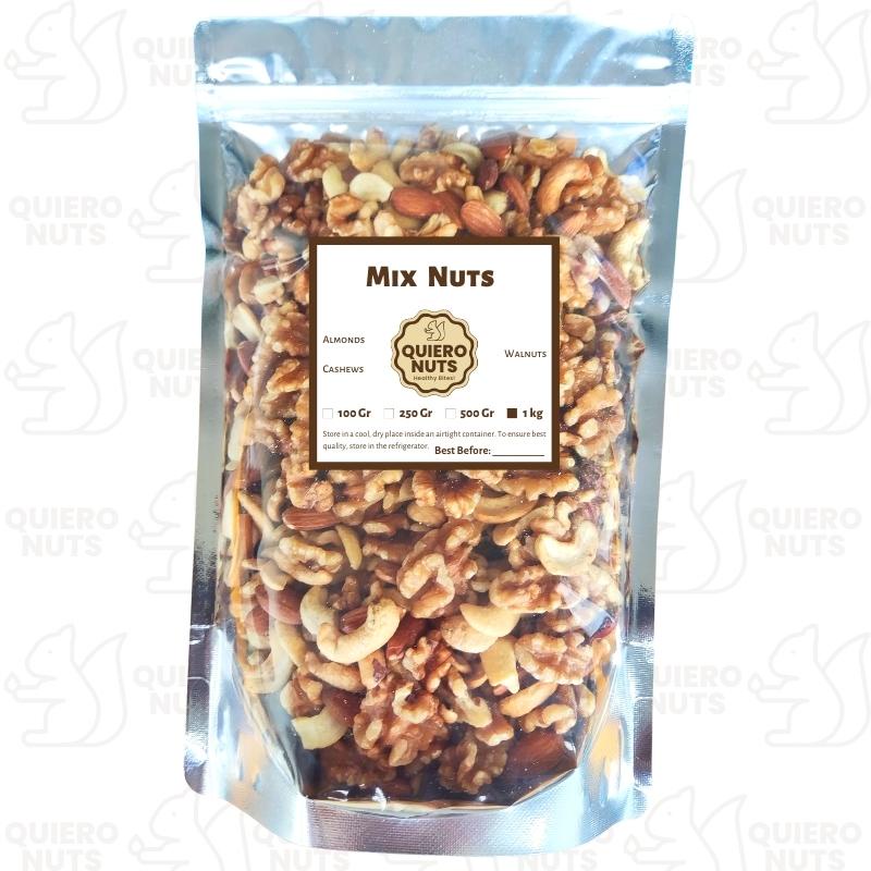 Mix Nuts (Almonds, Walnuts and Cashew 33,3% each) | Shopee Philippines